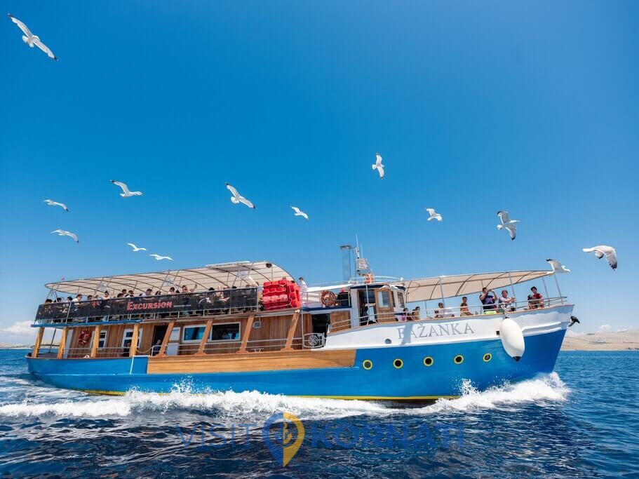 Izlet na Kornate iz Zadra brodom Fažanka